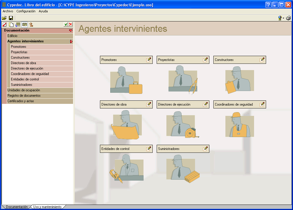 Cypedoc. Libro del edificio y Manual de Uso y Mantenimiento